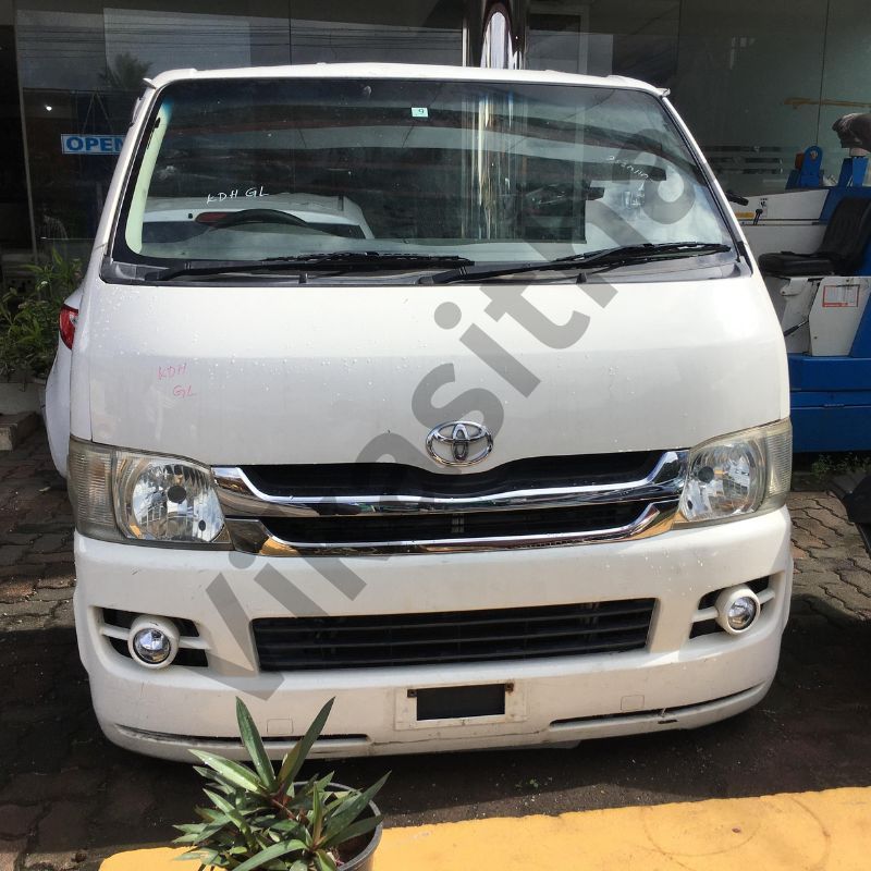 Toyota KDH 200 Face Cut in Sri Lanka